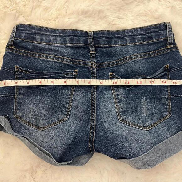 Shorts | Low Rise Denim Shorts Y2k Grunge Alt Emo | Poshmark